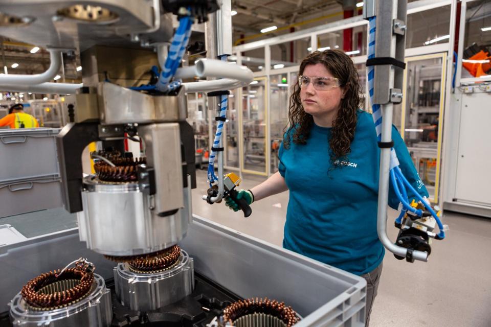 Bosch Celebrates The Launch Of Electric Motor Production In South Carolina
