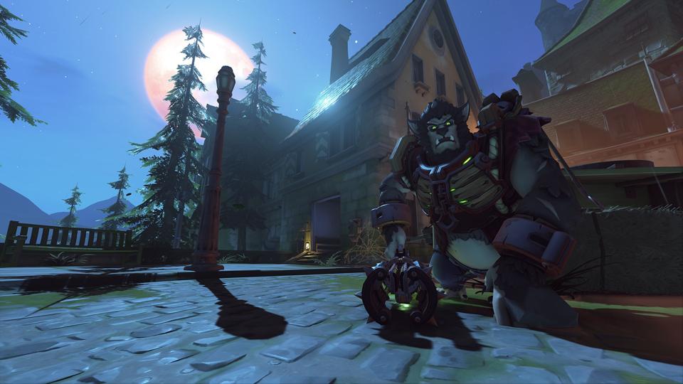 How To Unlock Overwatch 2’s Legendary Werewolf Winston Skin And Spray ...