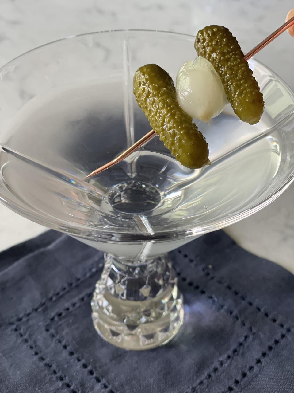 Shake Up Your Martini With A French Pickle