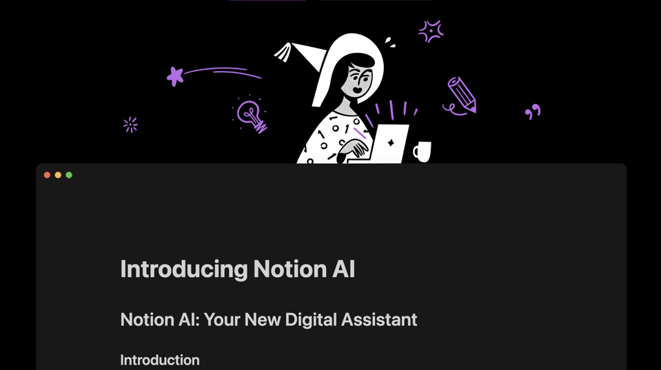 Notion Releases Alpha of Generative AI Copywriting Tool