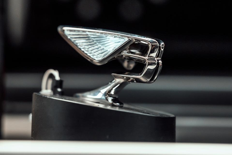 Bentley Presents The Latest Flying B Mascot For The New Flying Spur