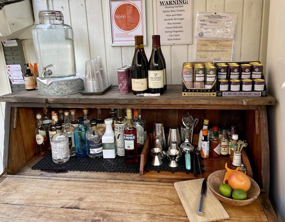 Discover One Of The World’s Greatest Honor Bars At This Sonoma County Inn