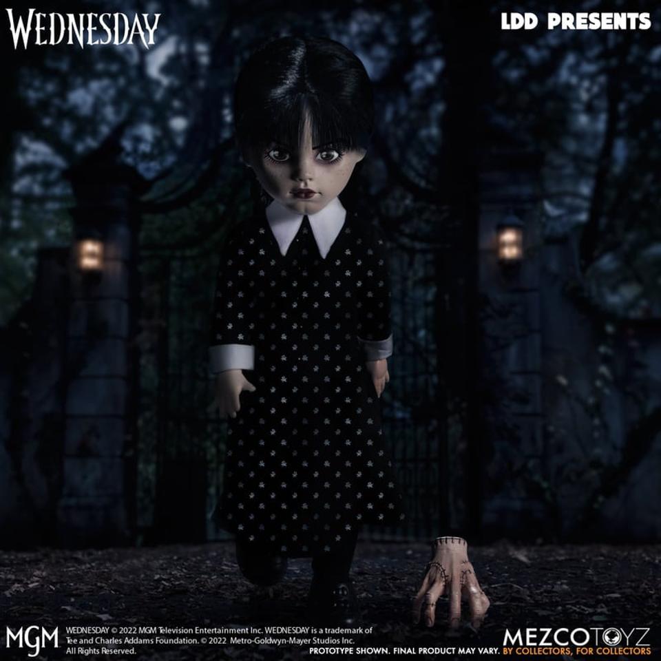 On Heels Of Netflix’s Wednesday, Mezco Reveals Wednesday Living Dead Doll