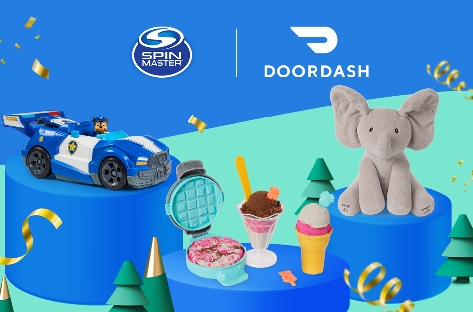 Spin Master Takes On Santa’s Toy Delivery With Door Dash Pilot