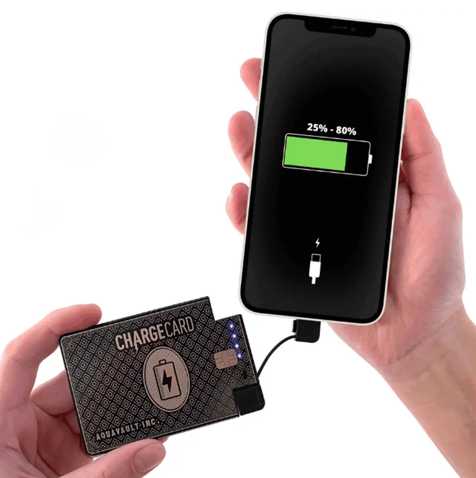 This Compact Phone Charger Fits In A Wallet