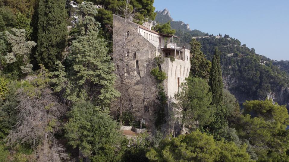 A Monument To Italy’s Historic Past Towers Over The Amalfi Coast