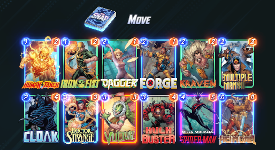 The Best ‘Marvel Snap’ Move Deck For Climbing The Ladder