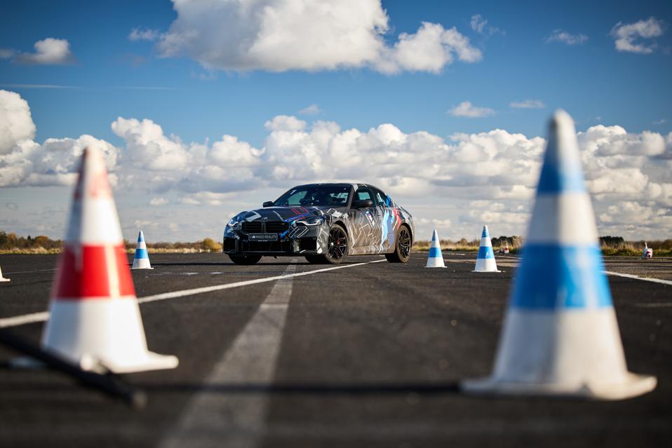 BMW Games Reality With A Virtual Driving Game On A Real Track, In A ...