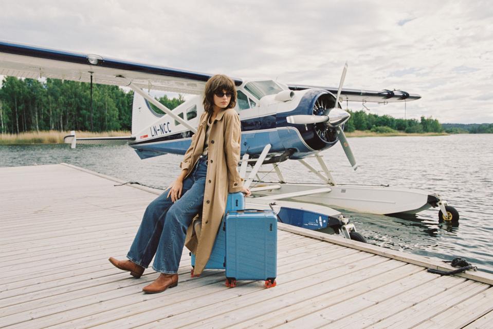 Colorful Suitcases For Winter Getaways