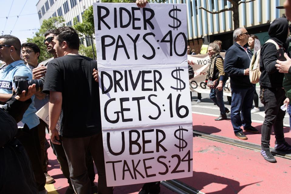 Uber’s New Math: Increase Prices And Squeeze Driver Pay