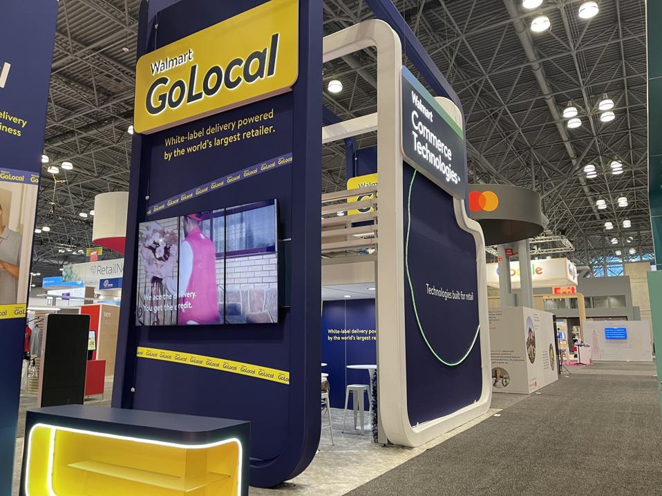 Walmart’s GoLocal NRF Debut Hints At More AWS-Like Tech Competition