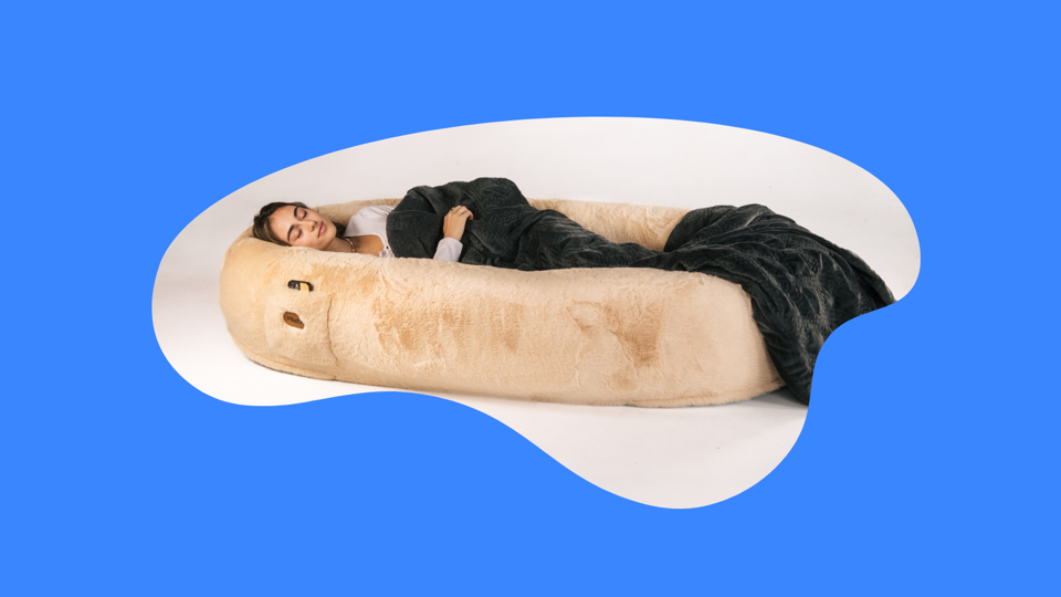 Plufl Review: A Human Dog Bed That Blew Me Away - Forbes Vetted