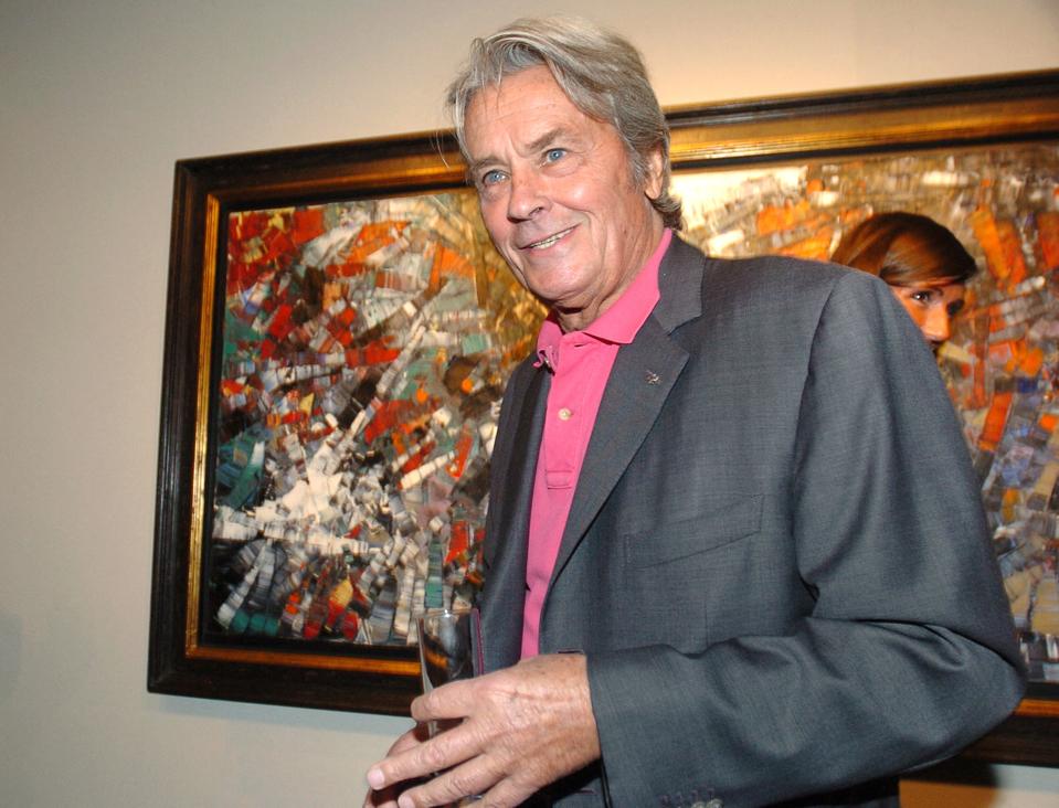 French Celebrity Alain Delon To Auction His Private Art Collection