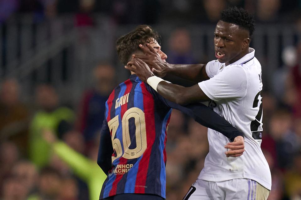 Barcelona Players ‘Furious’ With Real Madrid Star Vinicius Jr.’s Attitude After El Clasico Bust ...