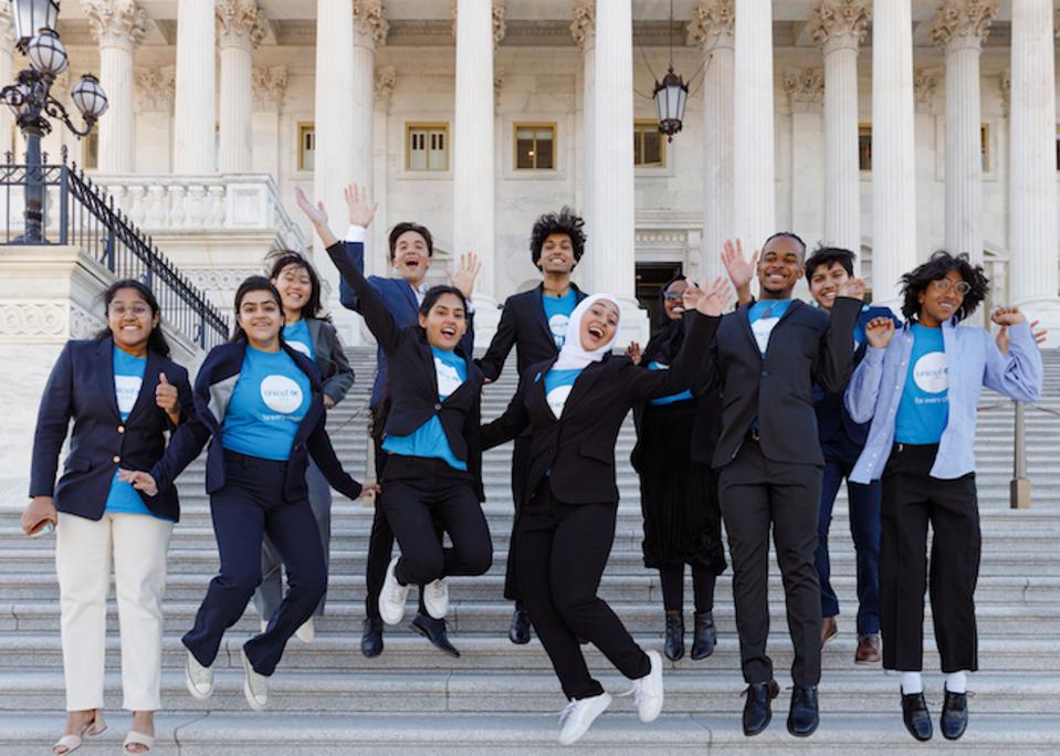 UNICEF USA Youth Leaders Advocate For Their Rights In Washington, D.C.