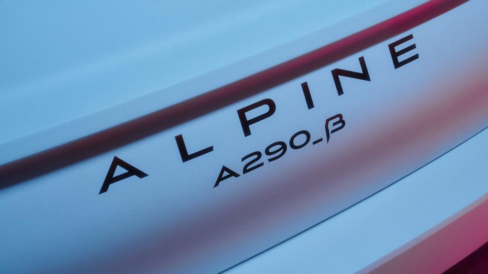 Here’s Your First Glimpse At Alpine’s A290 Beta Electric Hot Hatch