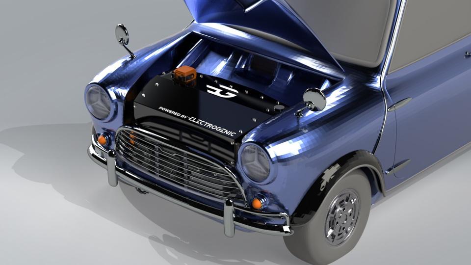 This EV Kit Turns Your Classic Mini Electric For Under $20,000