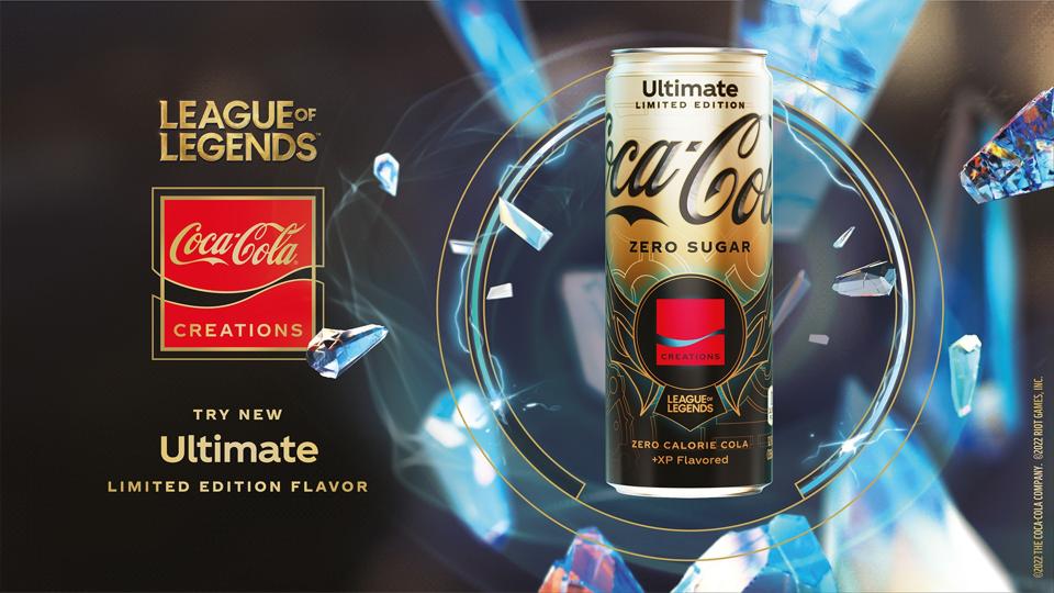 Coca-Cola Launches 'League Of Legends' Experience Point Flavored Drink