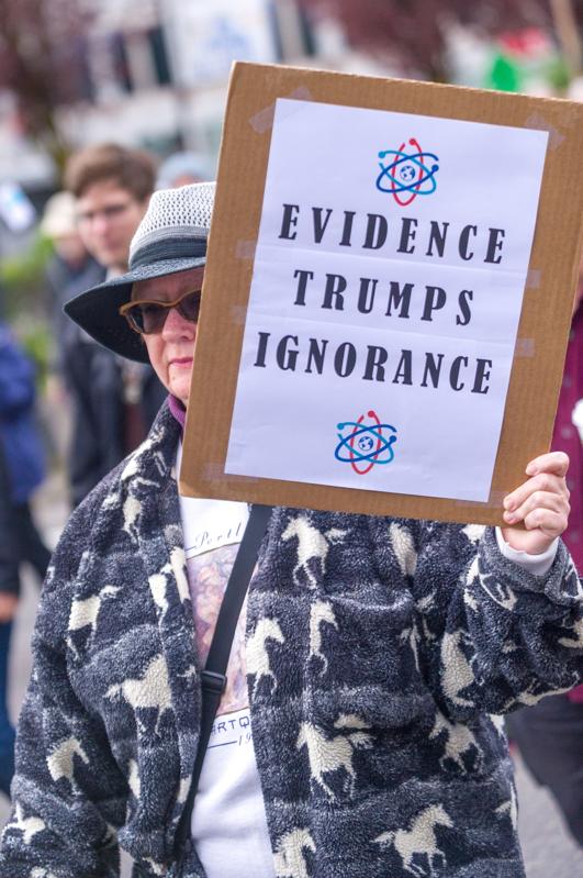 Critical thinking in science is key when debating science deniers.