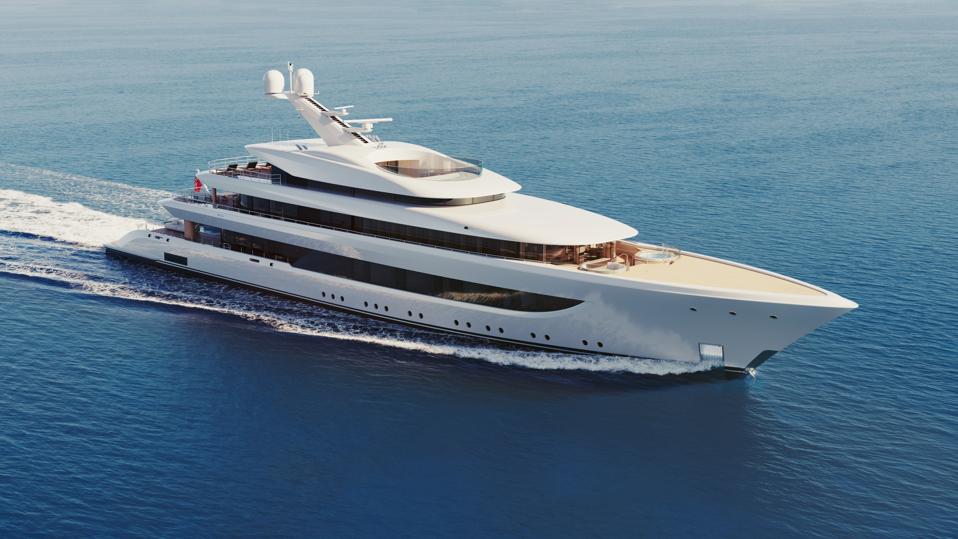 New Images Of 235-Foot-Long Feadship Superyacht Sakura Released