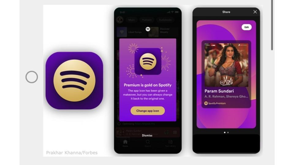 Spotify Explores Adding Customizable Themes And App Logo For Premium Users