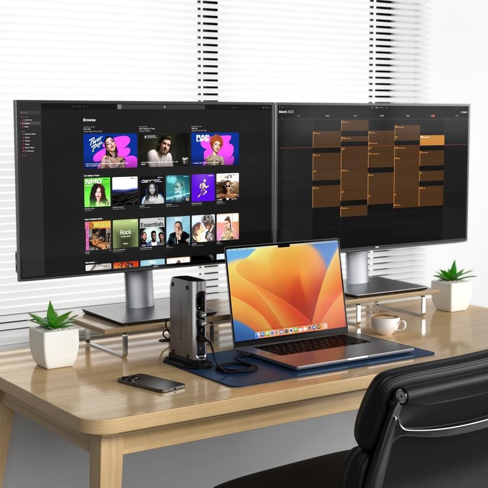 Satechi’s New Thunderbolt 4 Dock Can Turn A Laptop Into Desktop