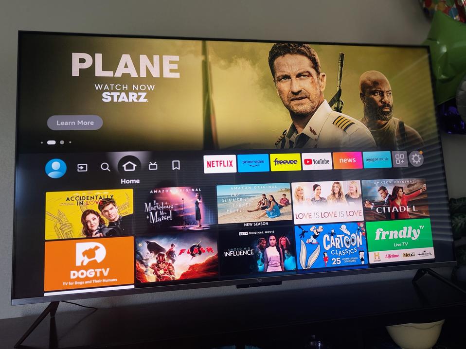 The Brilliant 75” Amazon Fire TV Omni QLED Series