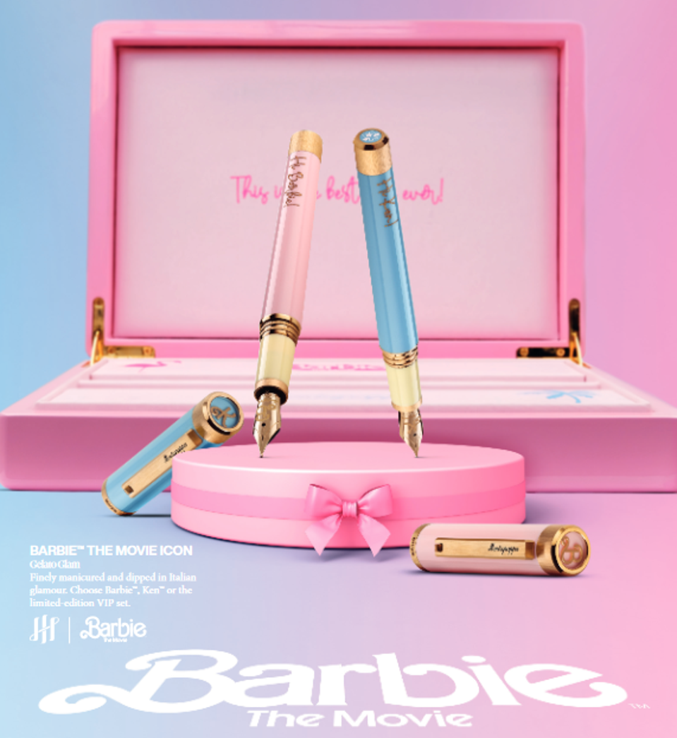 Montegrappa’s Barbie The Movie Pen Collection