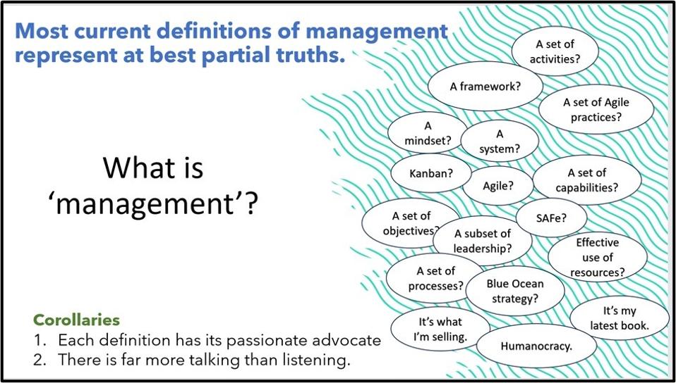 Why ‘Management’ Desperately Needs A Fresh Definition