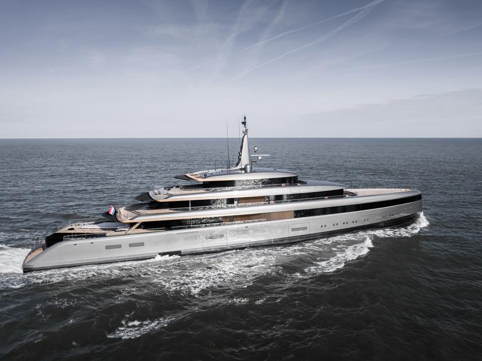 276-Foot-Long Feadship Superyacht Designed To Reduce Carbon Emissions