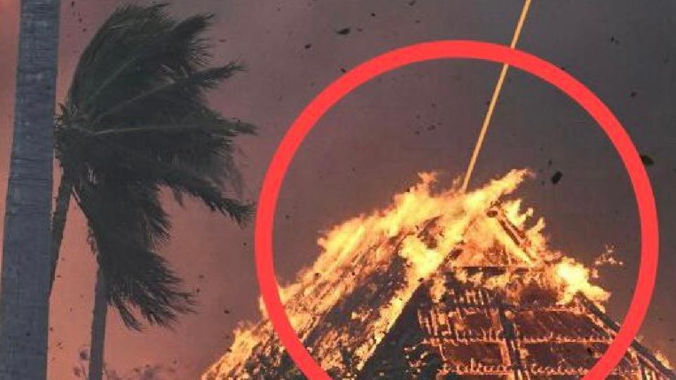 Viral Photo Of ‘Laser’ Starting Fires In Hawaii Is Completely Fake