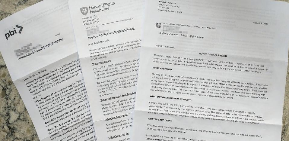 What To Do When You Receive A Data Breach Letter
