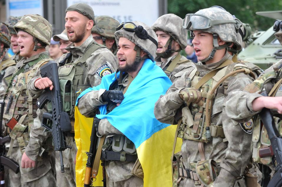Video Of Ukrainian Soldiers Singing 'What Is Love' Has Gone Viral