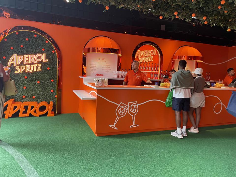 Aperol Aces The 2023 US Open