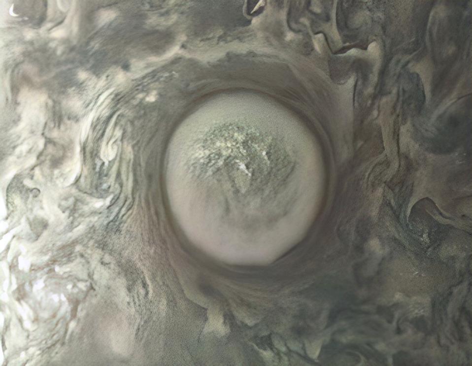 In Photos: Cyclone Rages On Jupiter In Jaw-Dropping New Images From NASA’s Juno