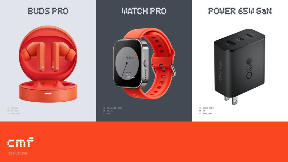 Nothing Launches Cool New Brand CMF With Watch, Earbuds, Charger In ...