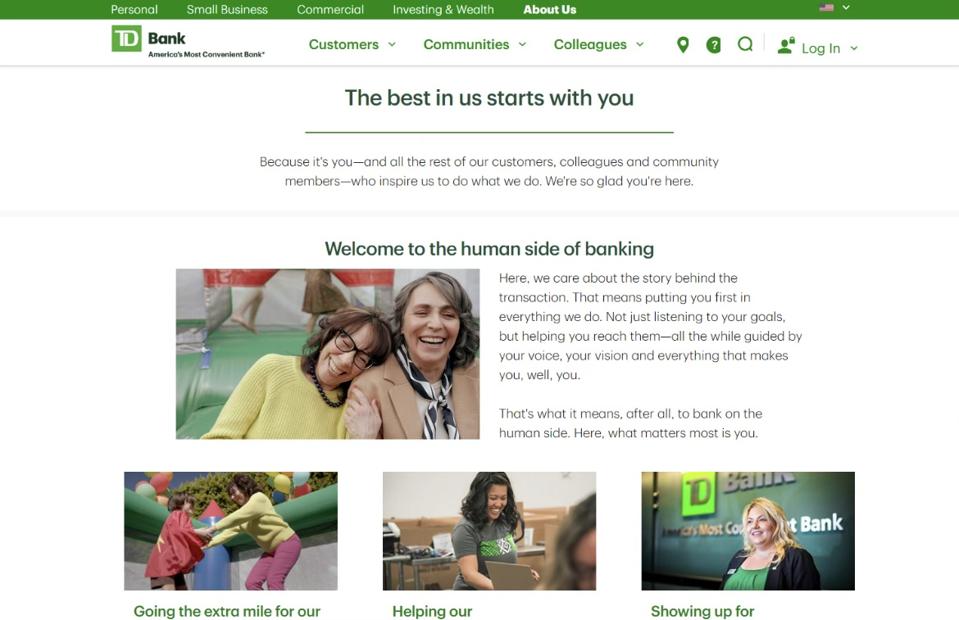 With Its Accessibility Adapter, TD Bank Aims To Personalize Web ...