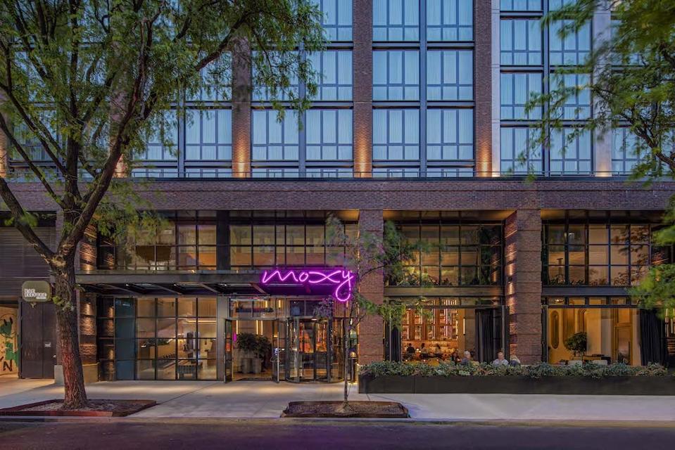Moxy Williamsburg Scores With Partnership With New York Liberty