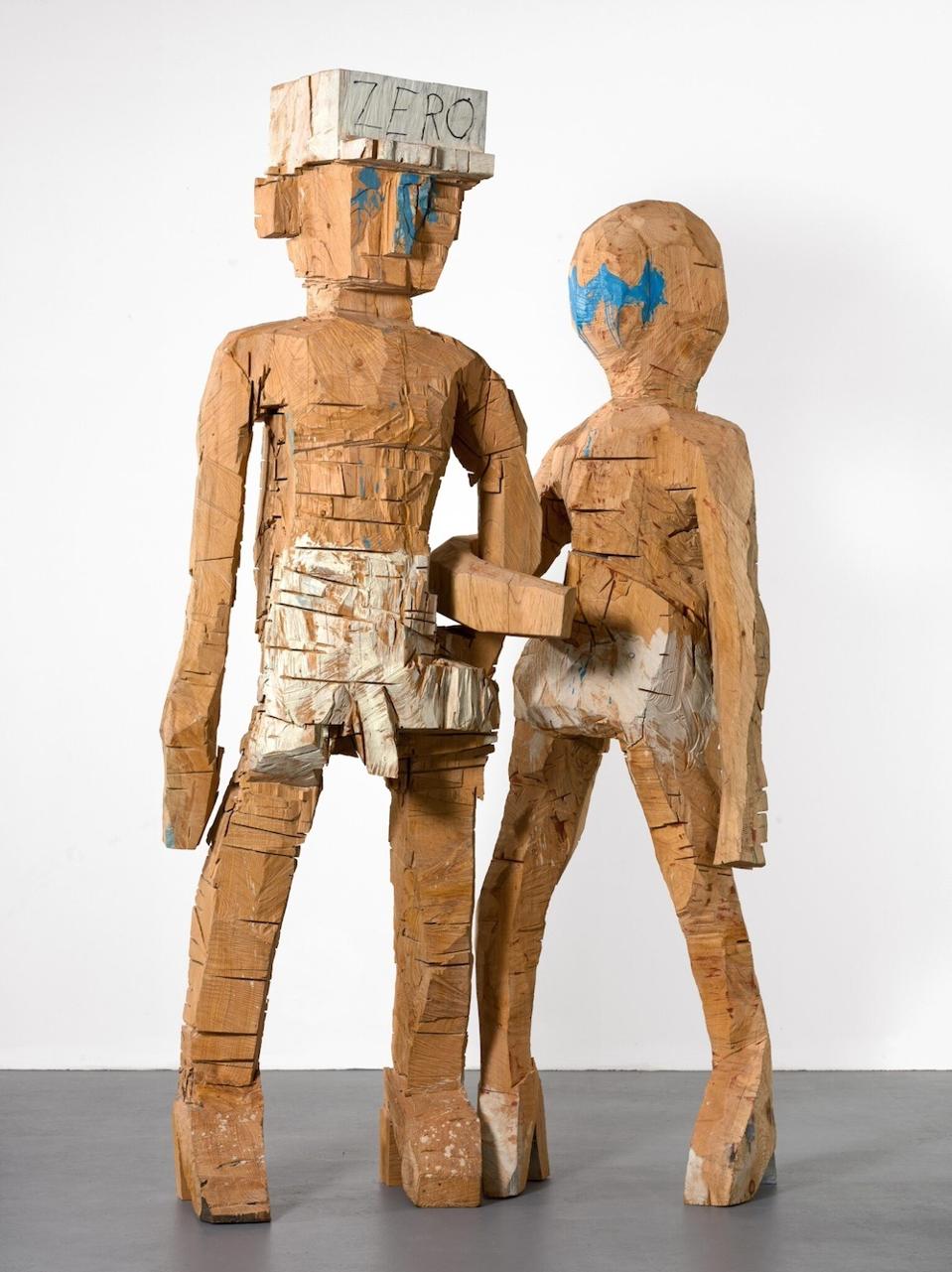 Georg Baselitz: Sculptures 2011-2015 exhibited at Serpentine Galleries