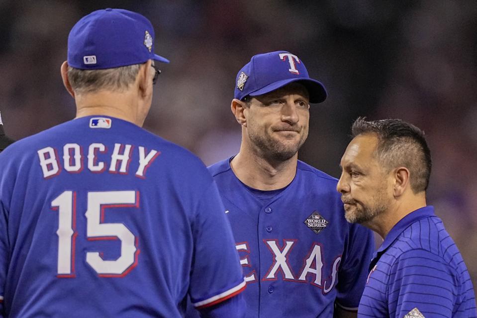 Max Scherzer’s Injuries Leave The Texas Rangers Shorthanded In Game 4