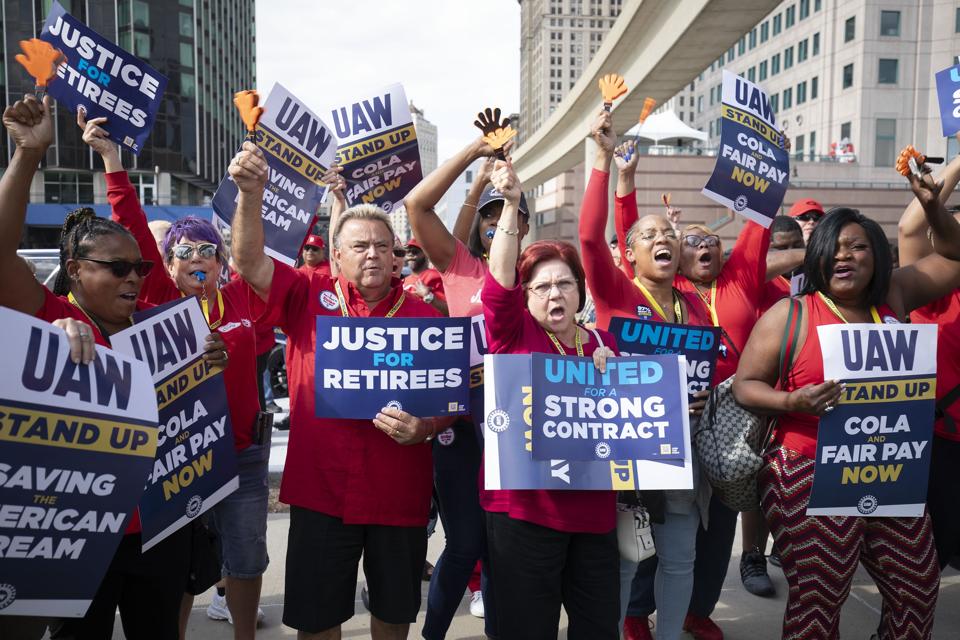 Jobs Report Reflects Impact Of UAW Strike And Real Wage Losses