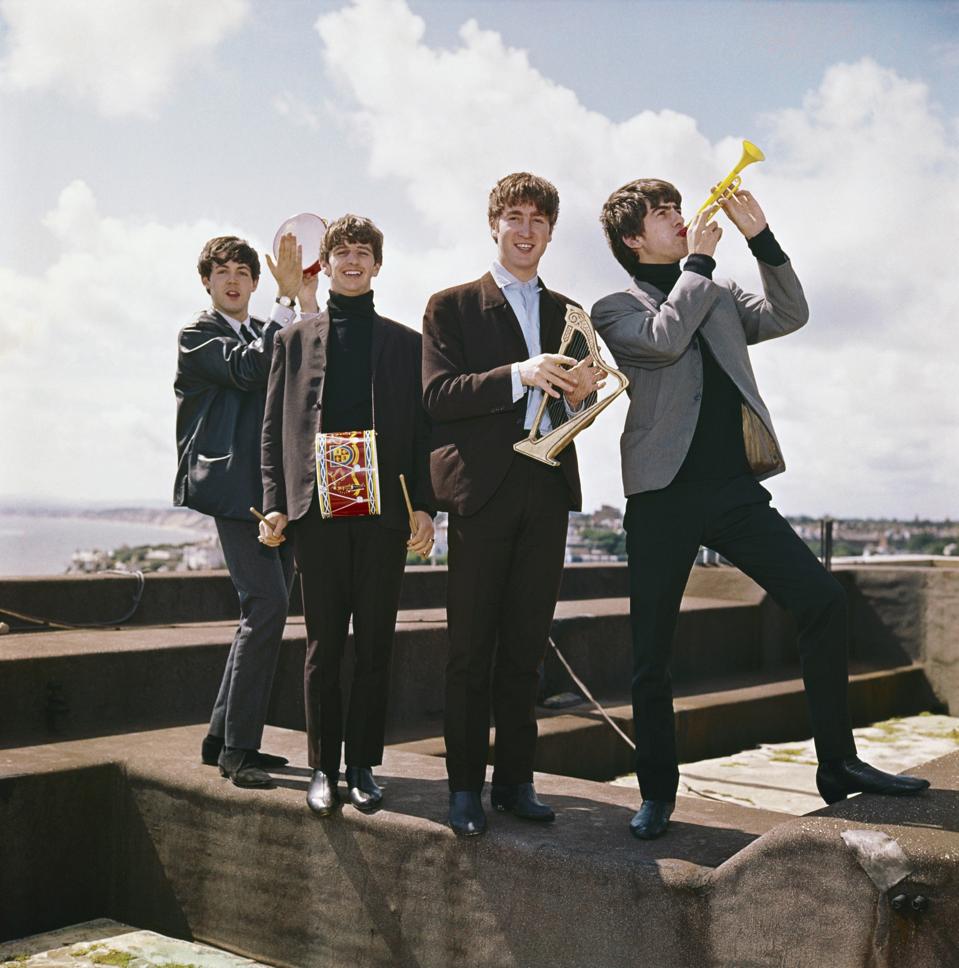 The Beatles Chart Their Biggest Hits Ever On A Billboard Chart 60 Years ...
