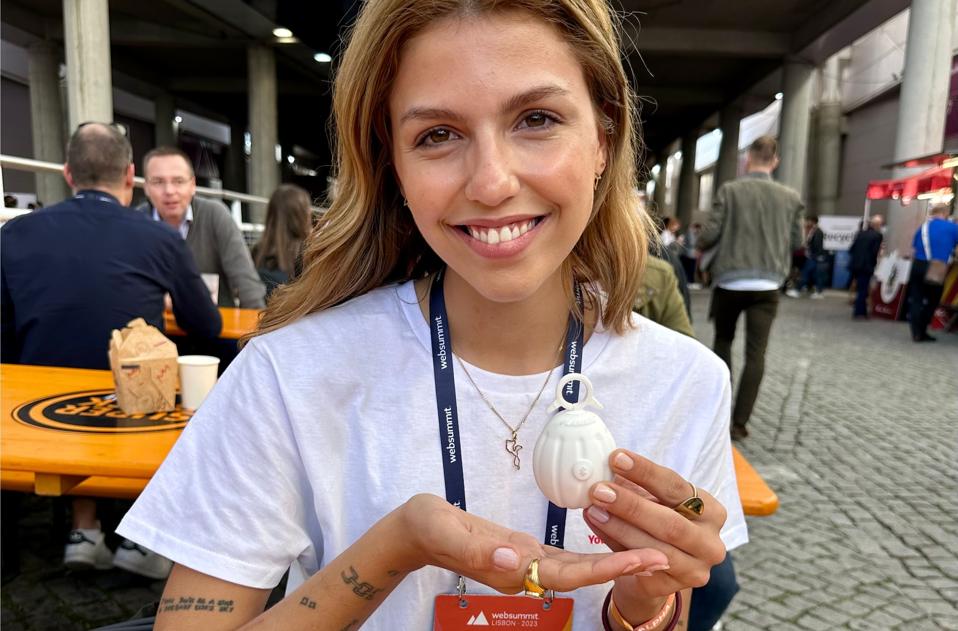 This Passive Grenade Woman’s Safety Accessory Detonates Auditory Bombs