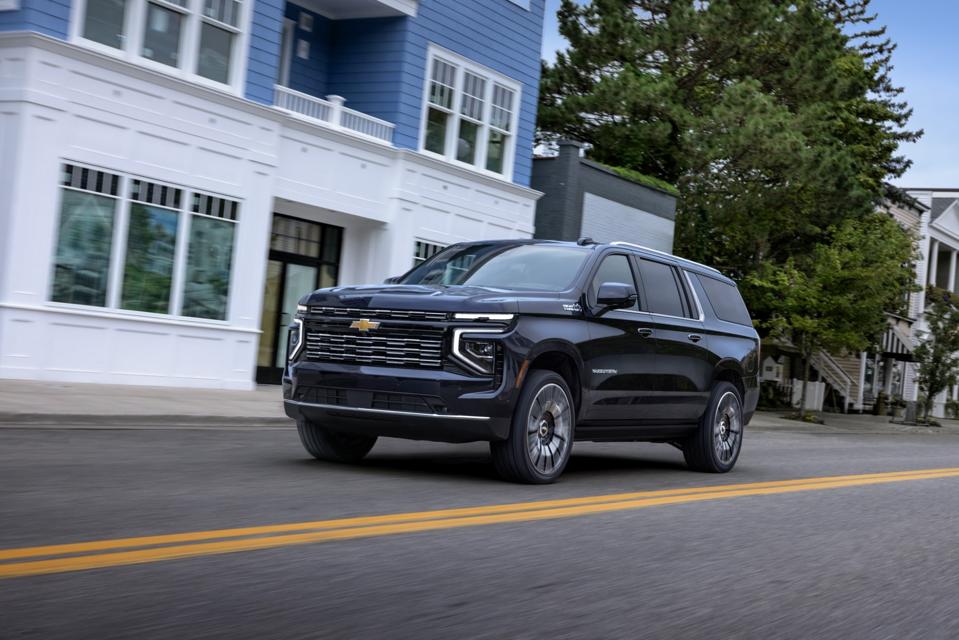 Chevrolet Tahoe And Suburban Get Refresh With New Interior For 2025