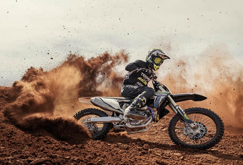 Triumph Gets Dirty With The TF250X, Its First Modern Motocross Model