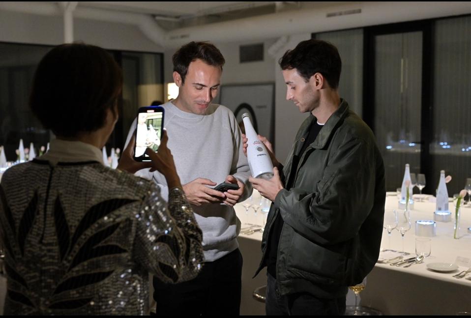 The Universe According To Coperni: Apple, Evian Water And AI Tech