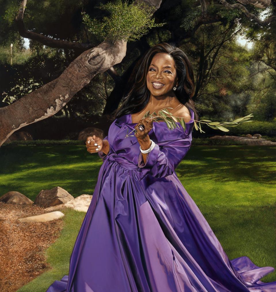 Chicago Artist Reveals Oprah Winfrey Portrait At National Portrait Gallery