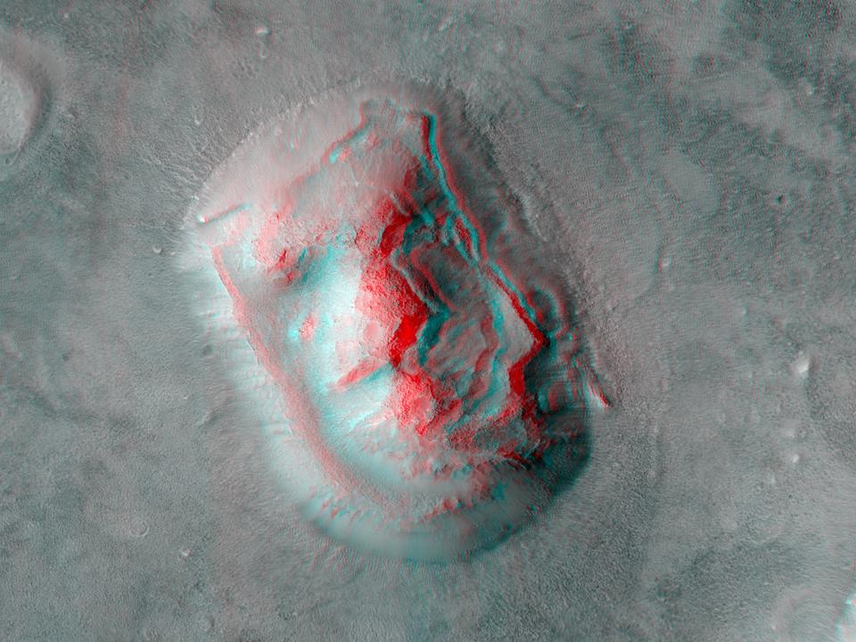 Infamous ‘Face On Mars’ Poses For New NASA Orbiter Portrait