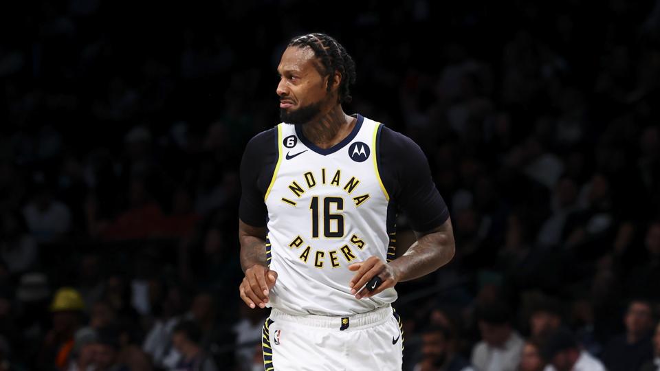 The Indiana Pacers brought back forward James Johnson this month.