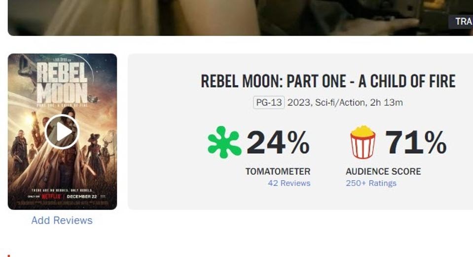 With Netflix’s ‘Rebel Moon,’ Begun, The Snyder Wars Have